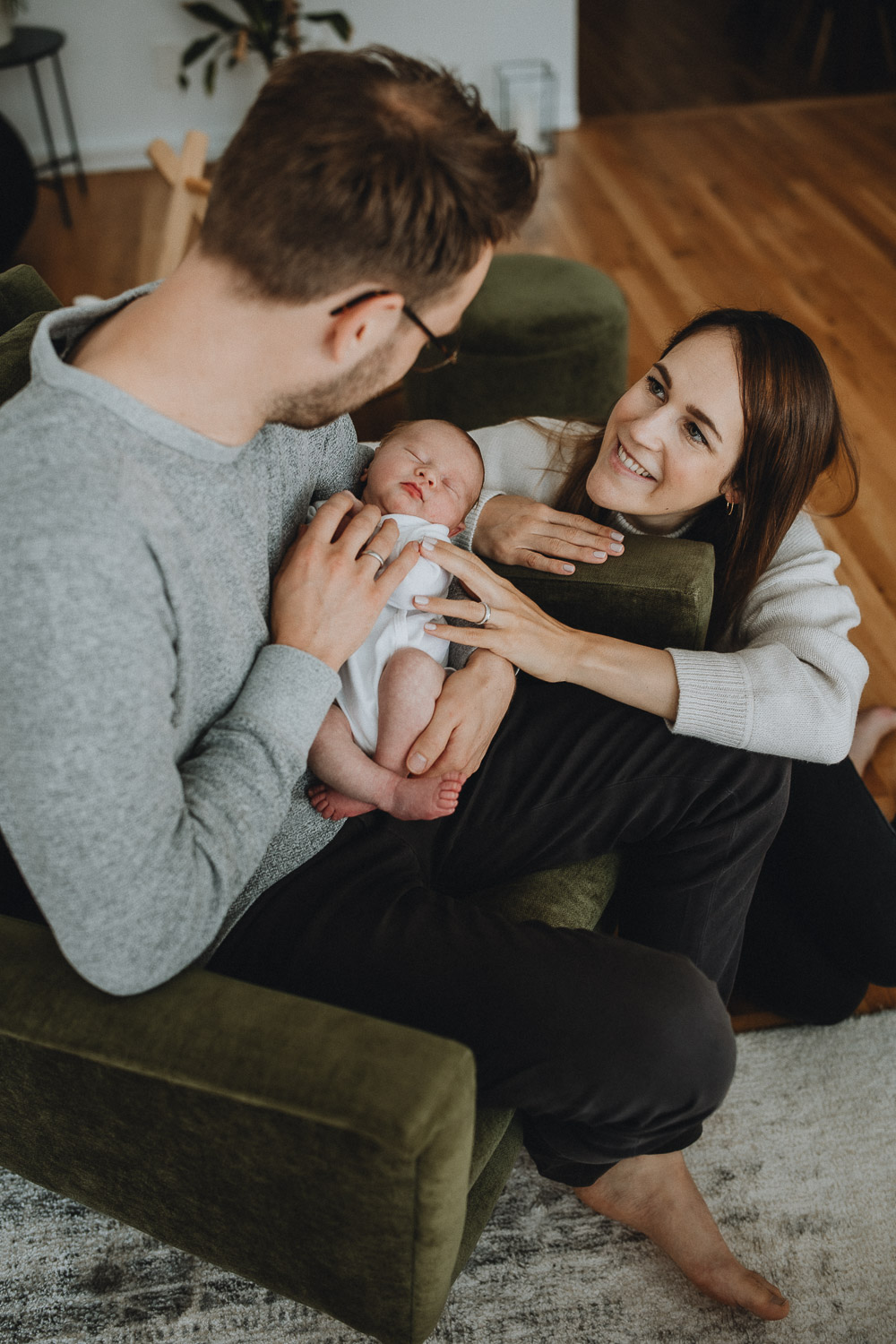A Newborn In Home Session in NYC - Lucie B. Photo